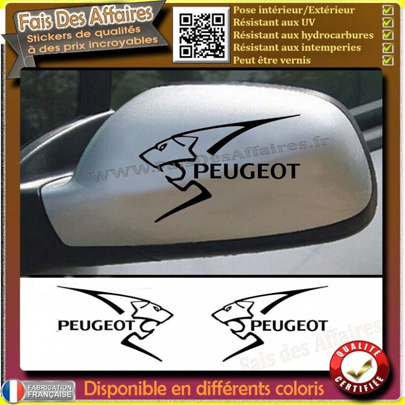 Peugeot sticker autocollant